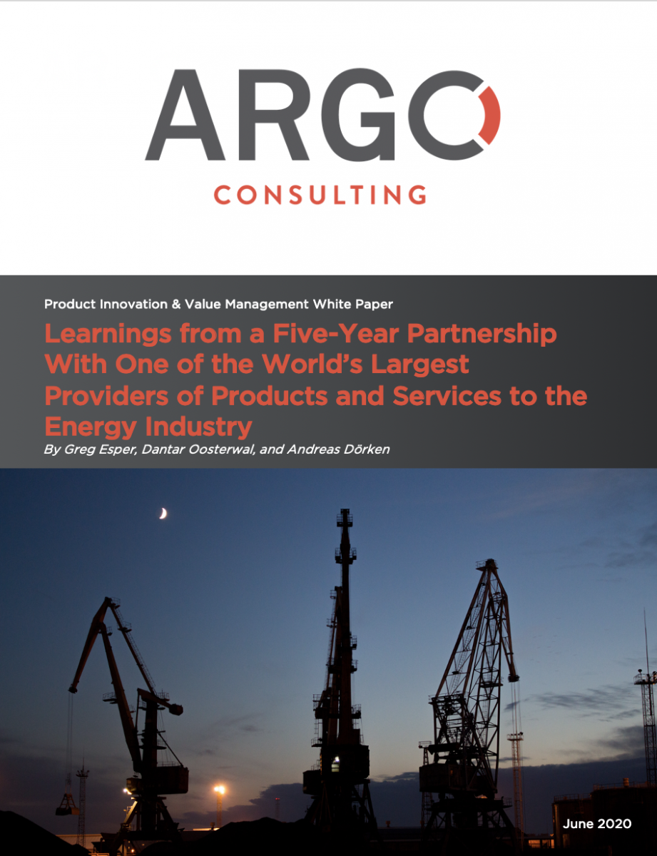 Product Innovation and Value Management | Argo Consulting